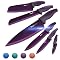 Amazon.com: Wanbasion Purple Professional Kitchen Knife Chef Set ...