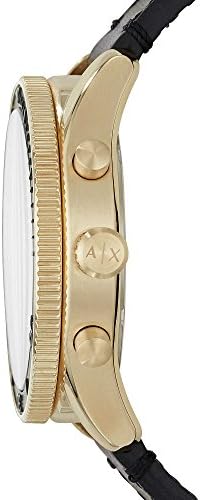 Armani Exchange Herrenuhr , QuarzChronographenwerk, 46mm ...