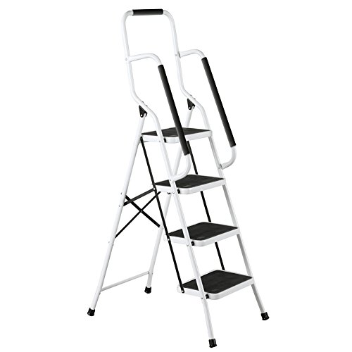Four Step Safety Ladder with Grips | BuildingSupplyStore.org