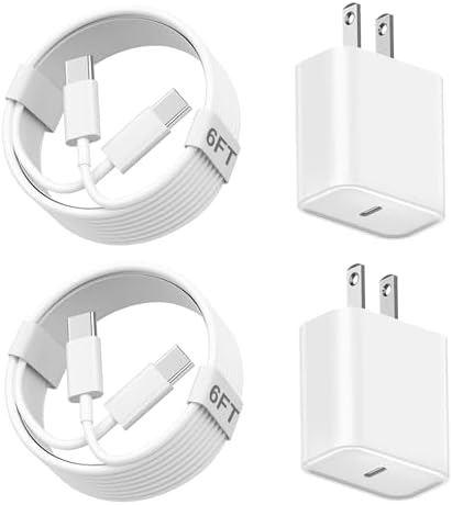 Amazon.com: iPhone Fast Charger, iPhone Charger Fast Charging 2Pack PD ...