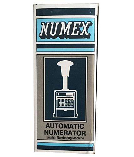 Numex Heavy Duty Automatic 6 Digit Numerical Numbering Machine | Ideal ...
