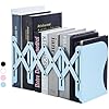 Amazon.com: M&G Adjustable Bookends Book Ends for Shelves, Metal ...