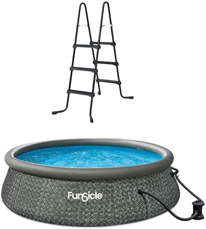 Amazon.com: Funsicle SureStep 36 Inch 3 Stair Plastic Lightweight above ...