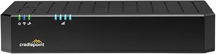 Amazon.com: Cradlepoint E100-C7C Cat 7 Router (300 Mbps Modem) with Wi ...