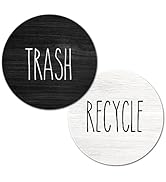 Amazon.com: Recycle and Trash Magnets for Kitchen Trash Cans and ...