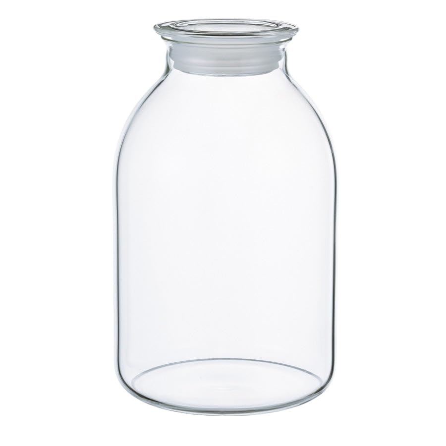 Amazon｜HARIO ガラスの手仕事保存びん 2000mL GHB-2000｜保存容器・キャニスター オンライン通販