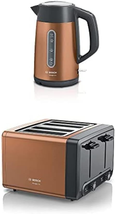Bosch DesignLine Stainless Steel Cordless Kettle with Toaster : Amazon ...