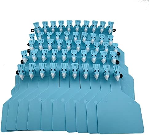 Amazon.com: 50Pcs Z Tags One-Piece Cattle Ear Tags TPU Blank Livestock ...