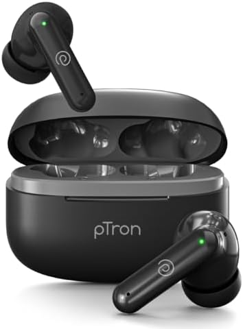 pTron Bassbuds Pixel In-Ear TWS Earbuds, HD Mic for Stereo Calls ...