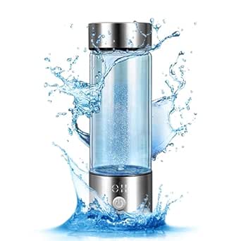 Optimal Health Hydrogen Water Bottle - Portable and Rechargeable ...