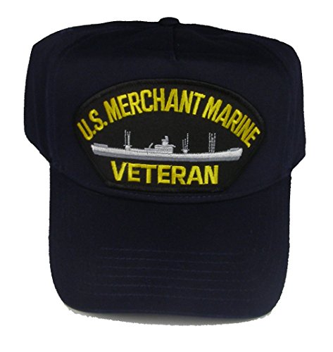 EC U.S. Merchant Marine Veteran HAT - Navy Blue - Veteran Owned Business