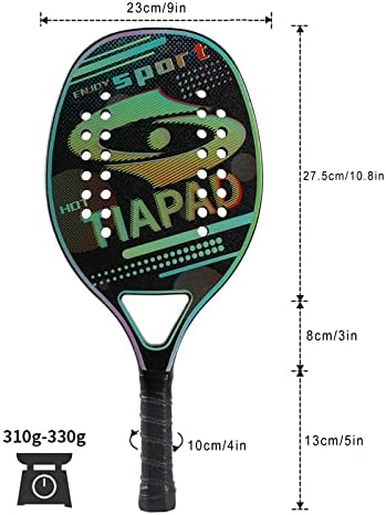 Beach Tennis Racket Carbon,Beach Tennis Paddle With EVA Memory Foam ...