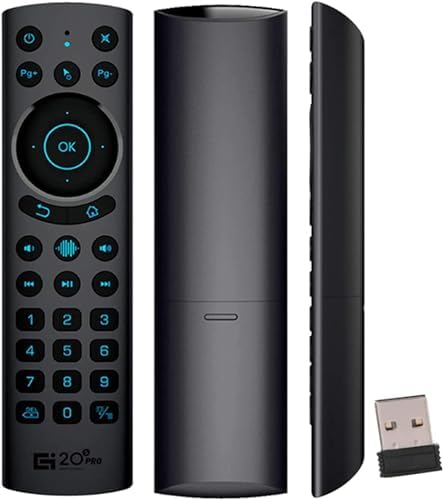 Amazon.com: BPR1S Plus Air Mouse Remote with Voice Control, 2.4G RF ...
