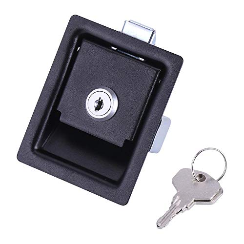 Paddle Entry Door Latch and Keys, Safety Lock Latch Handle Knob ...