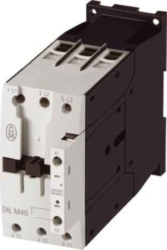 EATON DILM40(24V50HZ) Serie DILM40 Contactor, 3P, 18.5 kW, AC-3, 24V ...