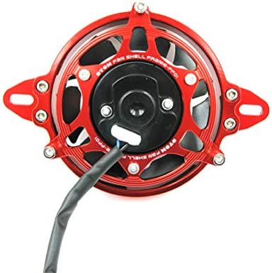 Amazon.com: Motorcycle Oil Cooling Fan, Universal Aluminum Motorcycle ...