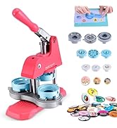 Amazon.com: NantFun Button Maker Machine Multiple Sizes, 1''/1.25''/2. ...
