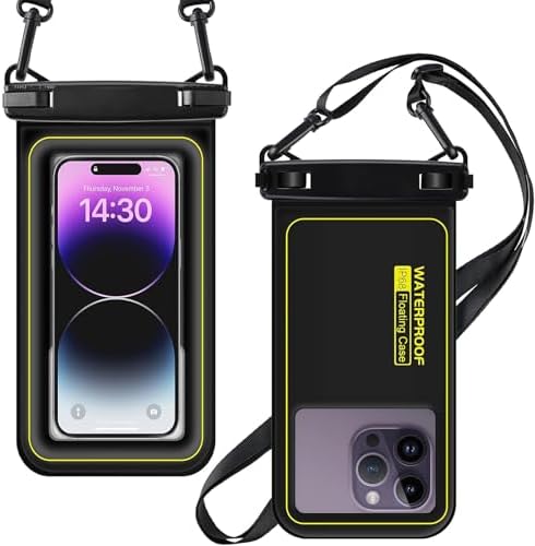 Guzack Waterproof Phone Pouch IPX8 Floating Underwater Phone Case, Dry ...