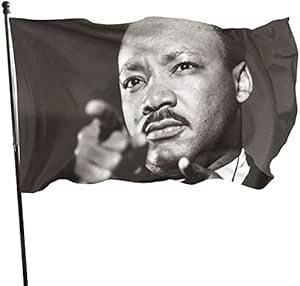 Amazon.com : Martin Luther King Jr MLK Day Speech Garden Flag 3x5 Ft ...