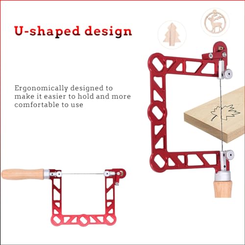 Mini Woodworking Hand Saw, Log Handle Aluminum Alloy Body Cut-Off Saw ...