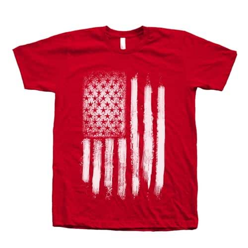 Amazon.com: Men American Flag T-shirt, USA Shirt, US Flag Shirt, Gift ...