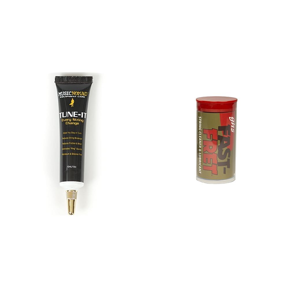 Amazon.com: MusicNomad MN106 Tune-IT Lubricant, 10 mL and GHS Strings ...
