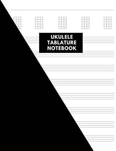Amazon.com: Ukulele Tablature Notebook: Music Paper Notebook, 200 Pages ...