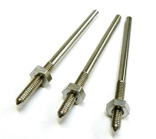 SWISSOMini Threaded Mandrel W-Nut Straight Thread 3pc Cratex Miniature ...
