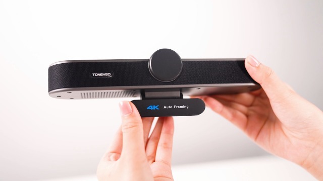 Watch TONGVEO ePTZ 4K Webcam 4X Digital Zoom Streaming Web Camera on ...