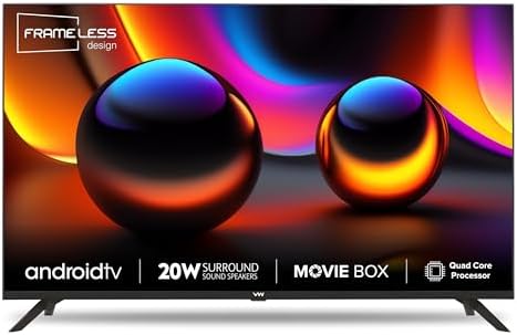 TCL 79.97 cm (32 inches) Metallic Bezel-Less S Series FHD Smart Android ...