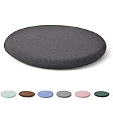 Amazon.com: 14" Round Memory Foam Chair Cushion Detachable Bar Stool ...
