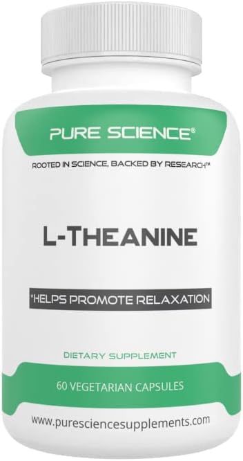 Amazon.com: Pure Science L-Theanine Supplement 400mg - Promotes ...
