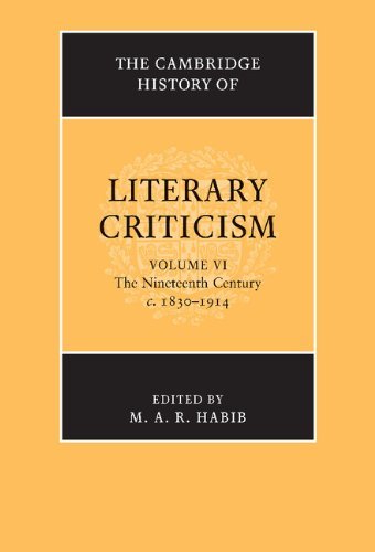 The Cambridge History of Literary Criticism: Volume 6, The Nineteenth ...