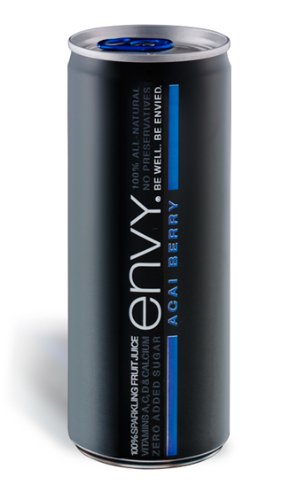 Amazon.com : Envy 100% Sparkling Fruit Juice, Acai Berry 8oz (Case of ...