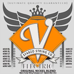 SFARZO V6070 V-STRING VINTAGE STYLE ELECTRIC GUITAR STRINGS 10-46 ...