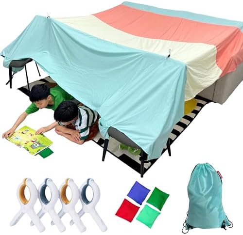 Amazon.com: TOTEAFORT Starry Original Blanket Fort Building Kit for ...