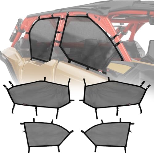 Amazon.com: StarknightMT X3 Max Window Nets, Maverick X3 Side Windows ...