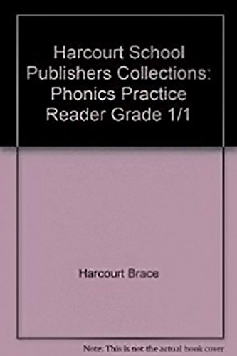 Phonics Practice Readers Collection, Grade 1: Hsp: 9780153198199 ...