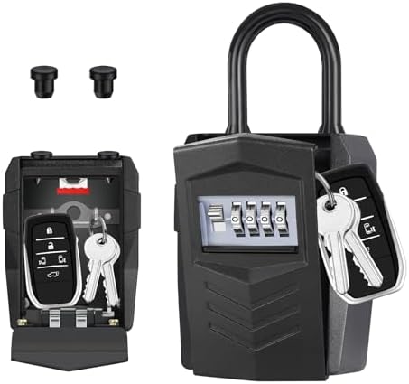 Amazon.com: Lockwise XXL Large Key Lock Box, 5.5”x4.1”x2.1” Waterproof ...