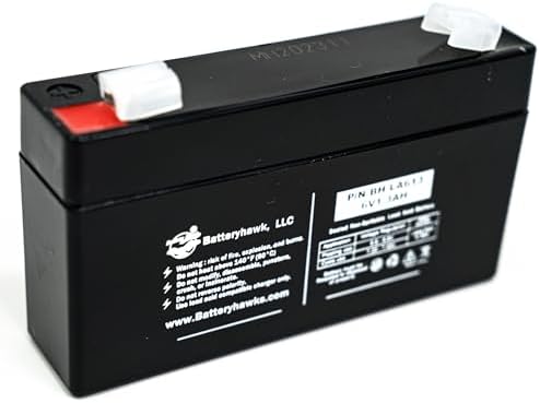 Amazon.com: UB-613 UB613 6V 1.3AH SLA F1 AP-613F1 PE6V1.3 F1 Terminal ...