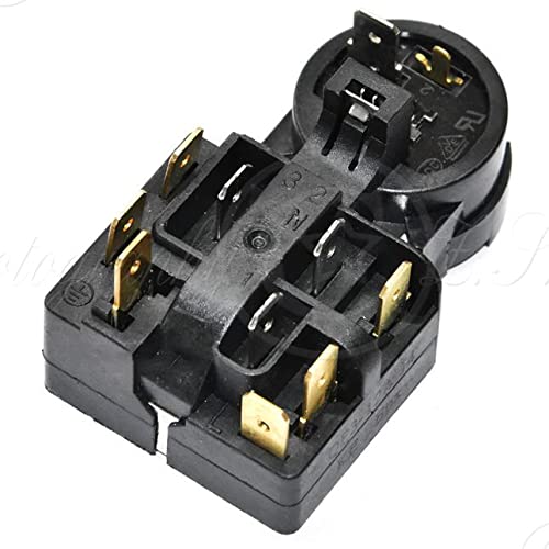 QP3-12A Refrigerator Compressor PTC Start Relay with Overload Protector ...