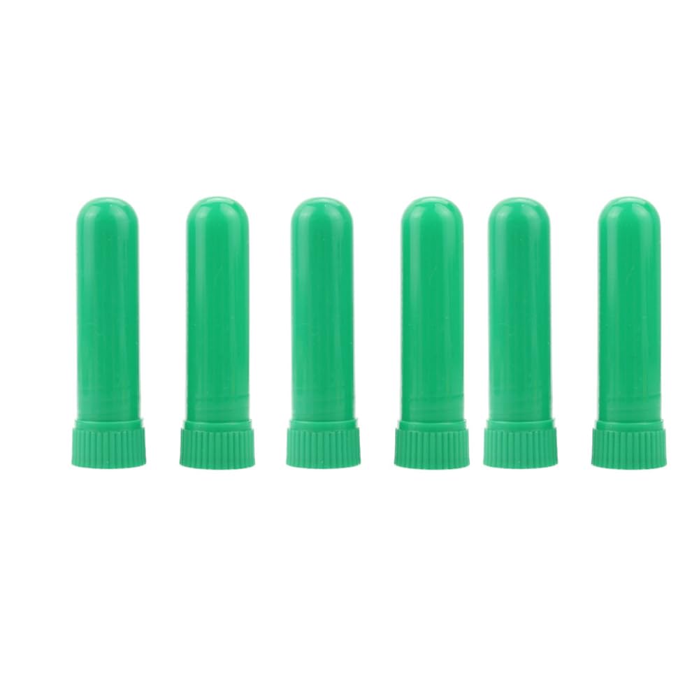 Amazon.com : Essential Oil Nasal Inhaler Tubes Refillable Empty Plastic ...