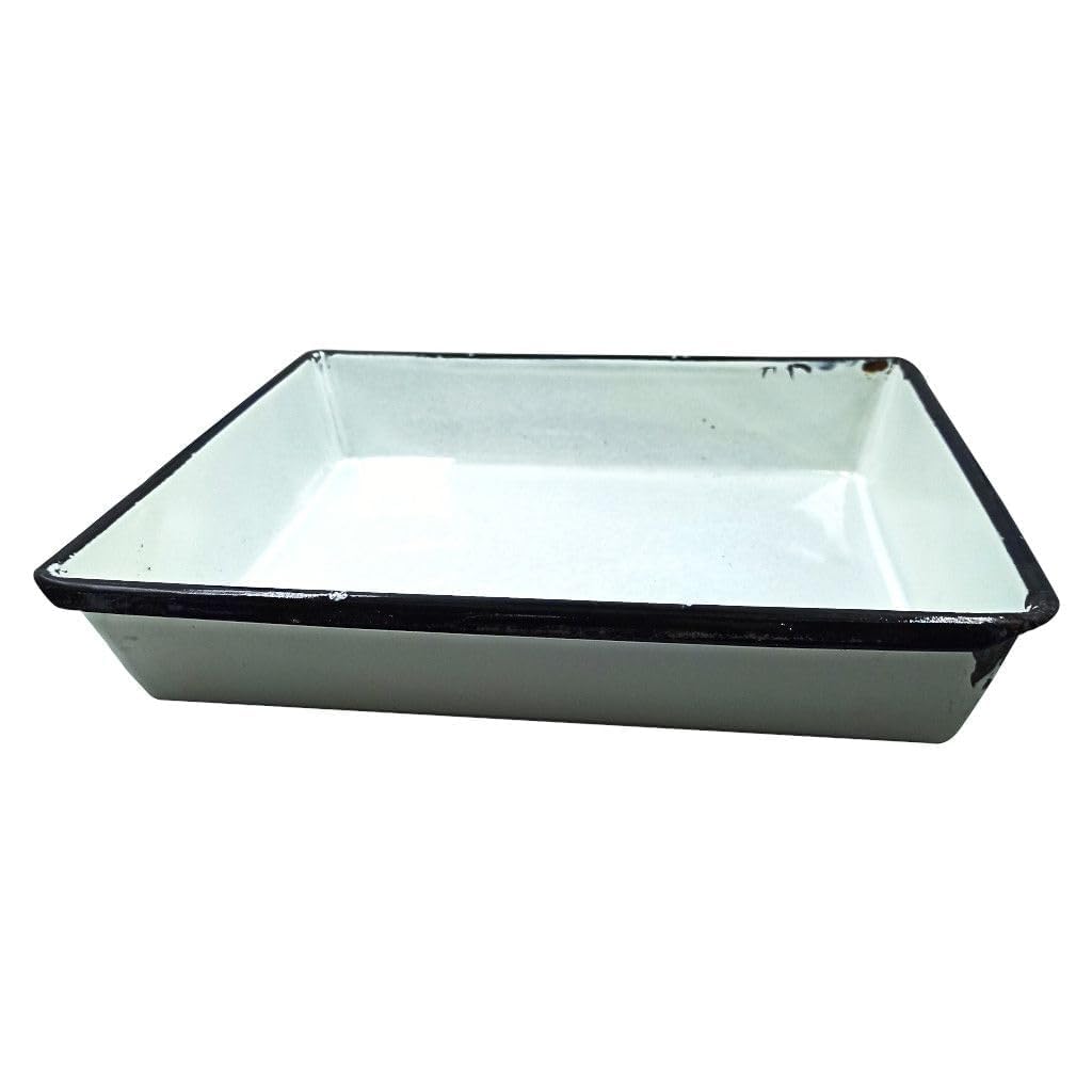 Enamel Tray 10”x12” / Used for Surgical Laboratory/Hospital and Clinics ...