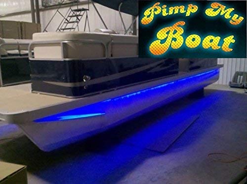 Buy Pimp My Pontoon BLUE LED Boat Deck Lighting Kit with bonus Red ...