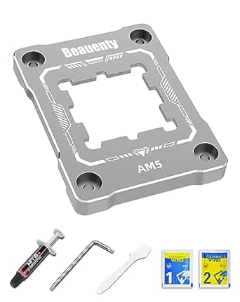 Beauenty AM5 CPU Holder, Secure Frame Kit Anti-Bending Buckle for AM5 ...