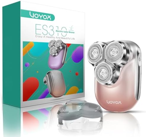 Amazon.com: VOYOR Electric Razor for Women - 3D Floating Blade Shaver ...