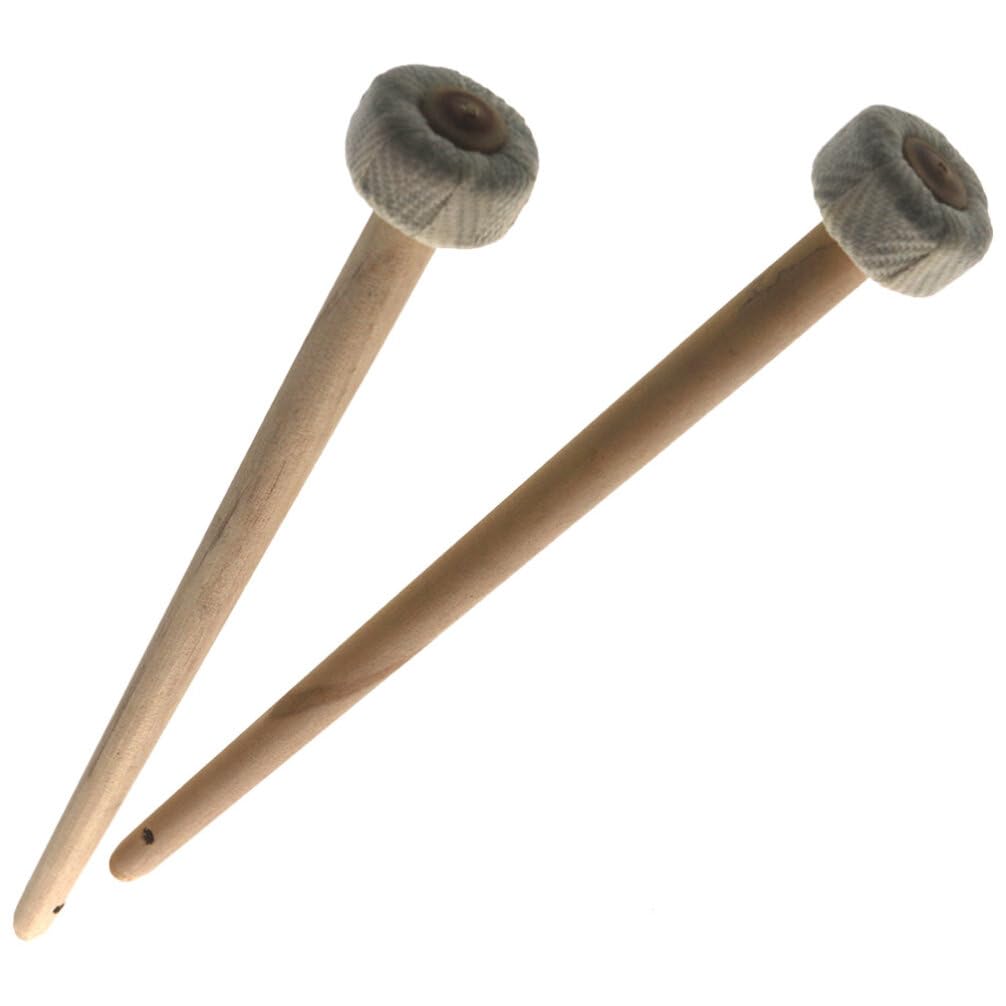 Adium 2pcs Wood Mallets Percussion Sticks Xylophone Sticks Bell Mallets ...