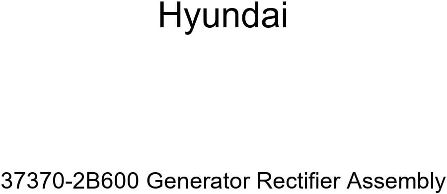 Amazon.com: Genuine Hyundai 37370-2B600 Generator Rectifier Assembly ...