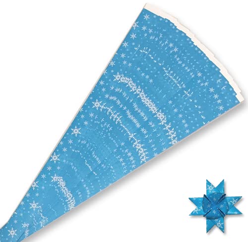 Amazon.com: Snowflake Patterned Paper Strips for Weaving Projects ...