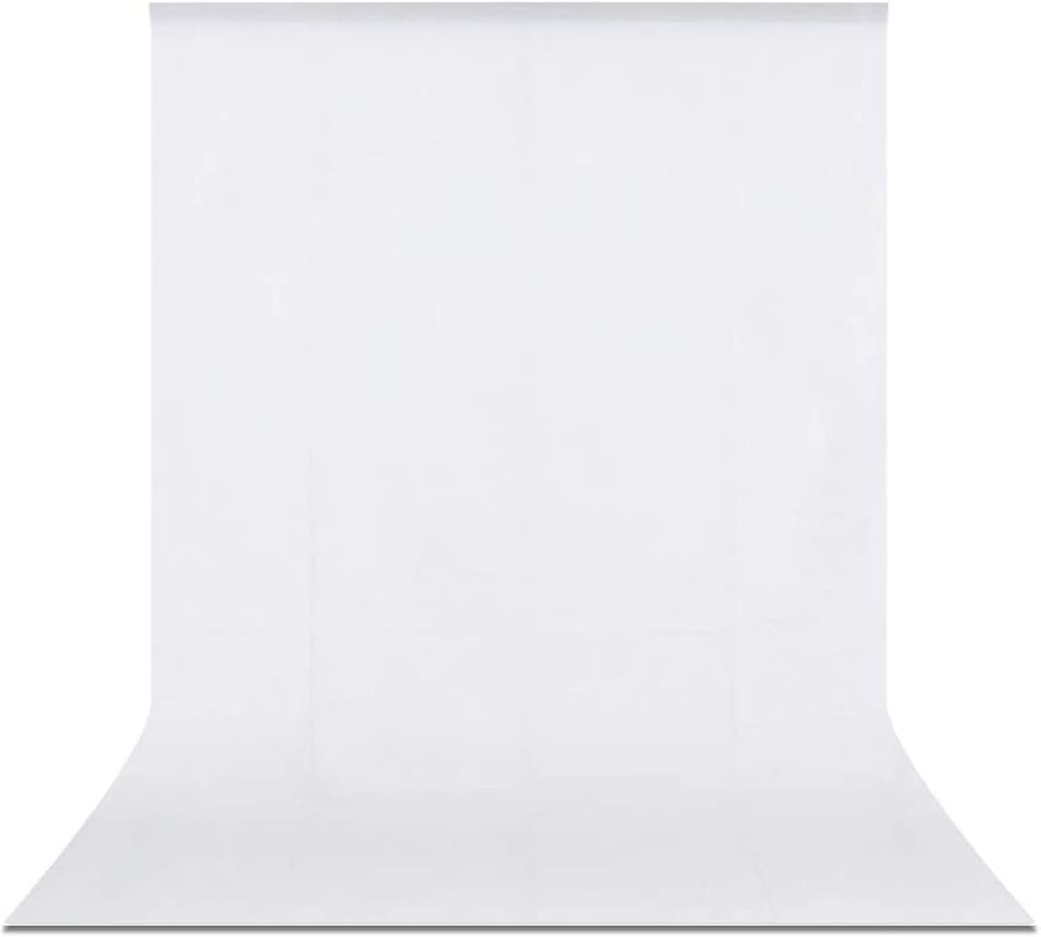 Toile de Fond Blanc 1,8 x 2,8 m, Bonvvie Fond de Foto Résistant aux ...